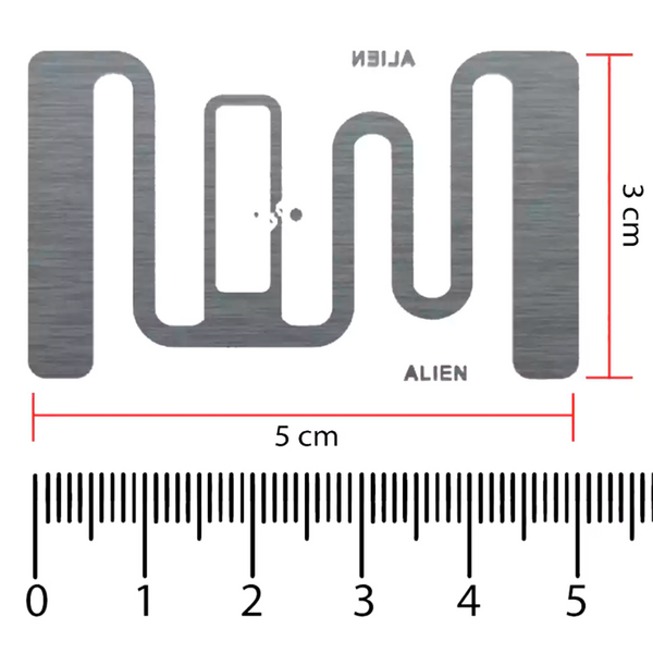 Alien Rfid Tag White Wet Inlay (ALN-9728, Higgs-4) – Rfmobi Store
